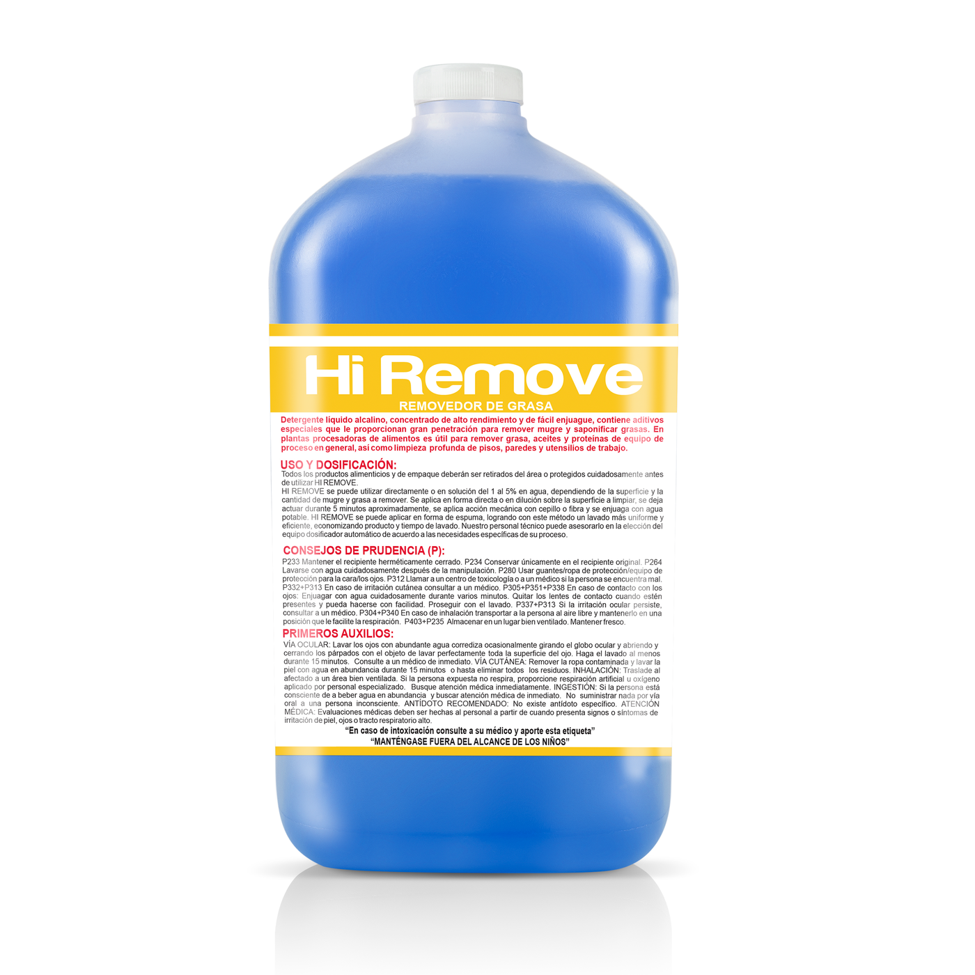 Detergente Líquido Hi Remove – BETA PROCESOS